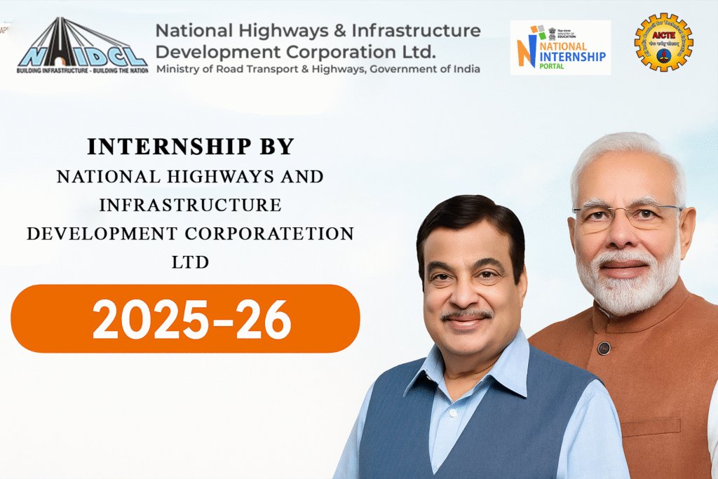 NHIDCL Internship Opportunities 2025-26 - Public Scheme Leadership Mission