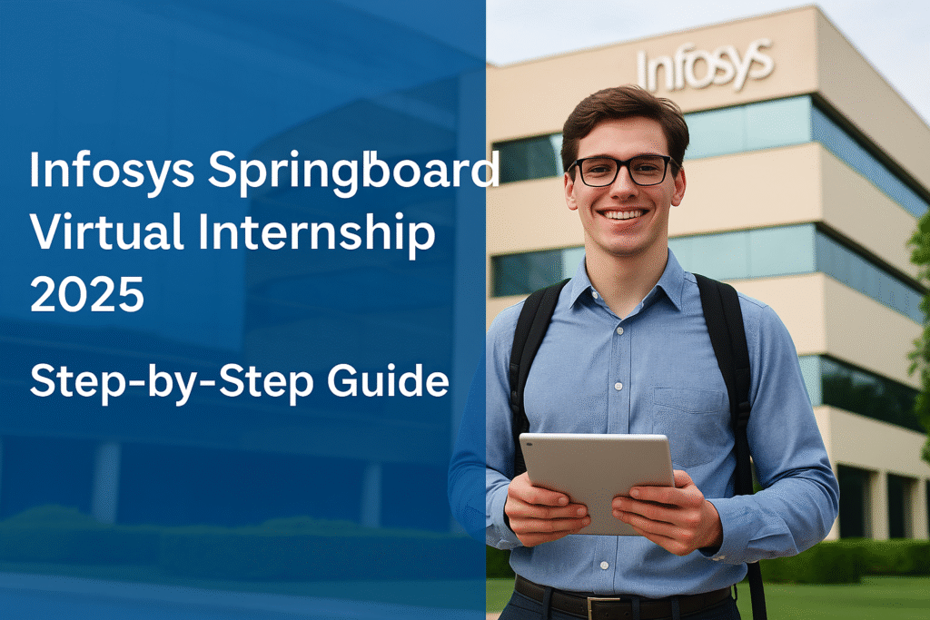 Infosys Springboard Virtual Internship 2025: Step by Step Guide ...